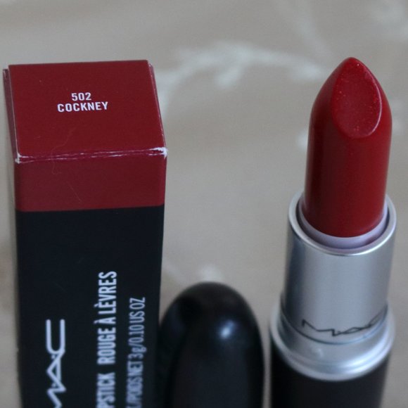MAC Cosmetics | Makeup | Mac Lustre Lipstick Cockney | Poshmark